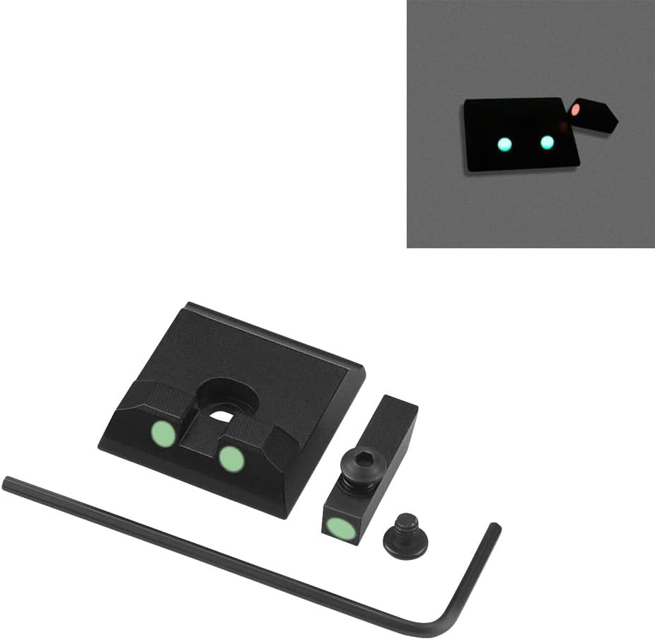 Amazon.com: Fiber Optic Green Night Sights for Taurus G2C, PT111, G3 ...