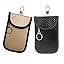 PLUSHCEWT 2PCS Carbon Fibre Car Key Signal Blocker Pouch, RFID Key ...