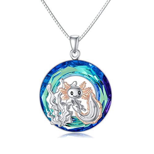 SHUSUKUE Bijoux en cristal pour femme en argent sterling, mauvais œil ...