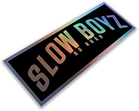 Gy Vinyl Arts Slow Boyz Slap Rear Window Windshield Decal Car Sticker ...
