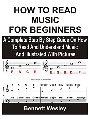 HOW TO READ MUSIC FOR BEGINNERS: A Complete Step By Step Guide On How ...