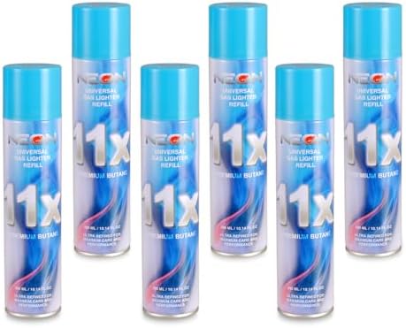 Amazon.com: Neon Butane Fuel, 11X Butane Refill 300ml Butane Gas for ...