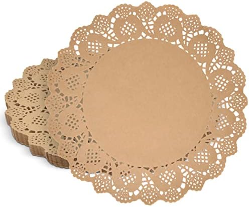 Amazon.com: Gift Boutique 300 Pack Rustic Round Paper Place Mats 12 ...