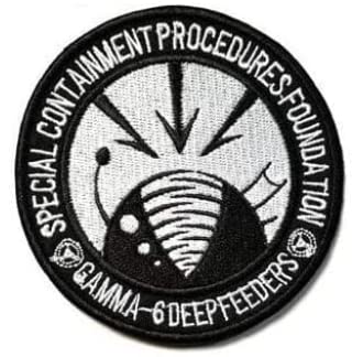 Amazon.com: SCP Mobile Task Forces Gamma-6 “Deep Feeders” Embroidered ...