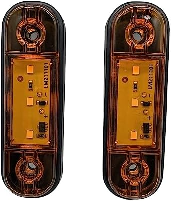 Amazon.com: LEACHOI 3 LED Truck Trailer Light 12V-30V Voltage Side ...