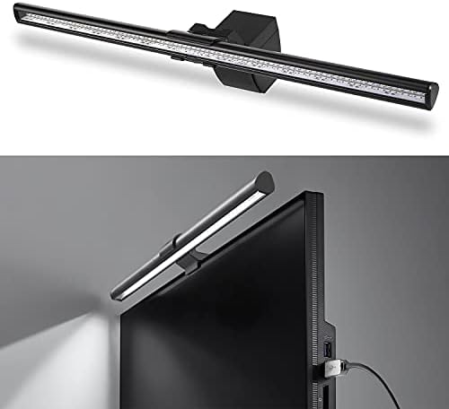 Luminária LED USB Para Monitor de Computador e Laptop Com Brilho e ...