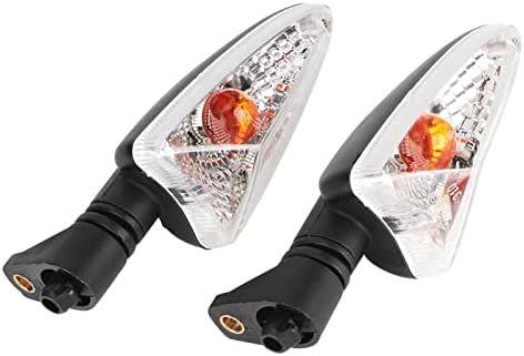 Akozon 1 Pair Motorcycle Turn Signal Light Indicators - Motorbike Rear ...