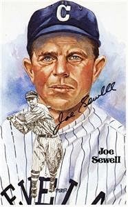 Joe Sewell Autograph Perez-steele Jsa Certified - Signed MLB Baseball ...