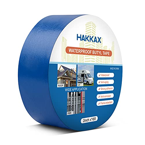 Hakkax Butyl Seal Tape, Blue Duct Tape Heavy Duty Waterproof 2 - Want ...