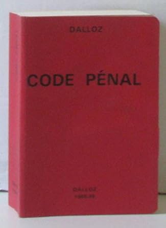 Code pénal (Codes Dalloz) : Amazon.ca: Livres