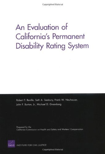 An Evaluation of California's Permanent Disability Rating System ...