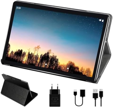 GOODTEL Tablette 10 Pouces Android 4Go RAM + 64Go ROM avec Quad Core ...