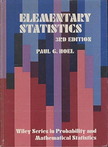 Buy Elementary Statistics (Probability & Mathematical Statistics S ...