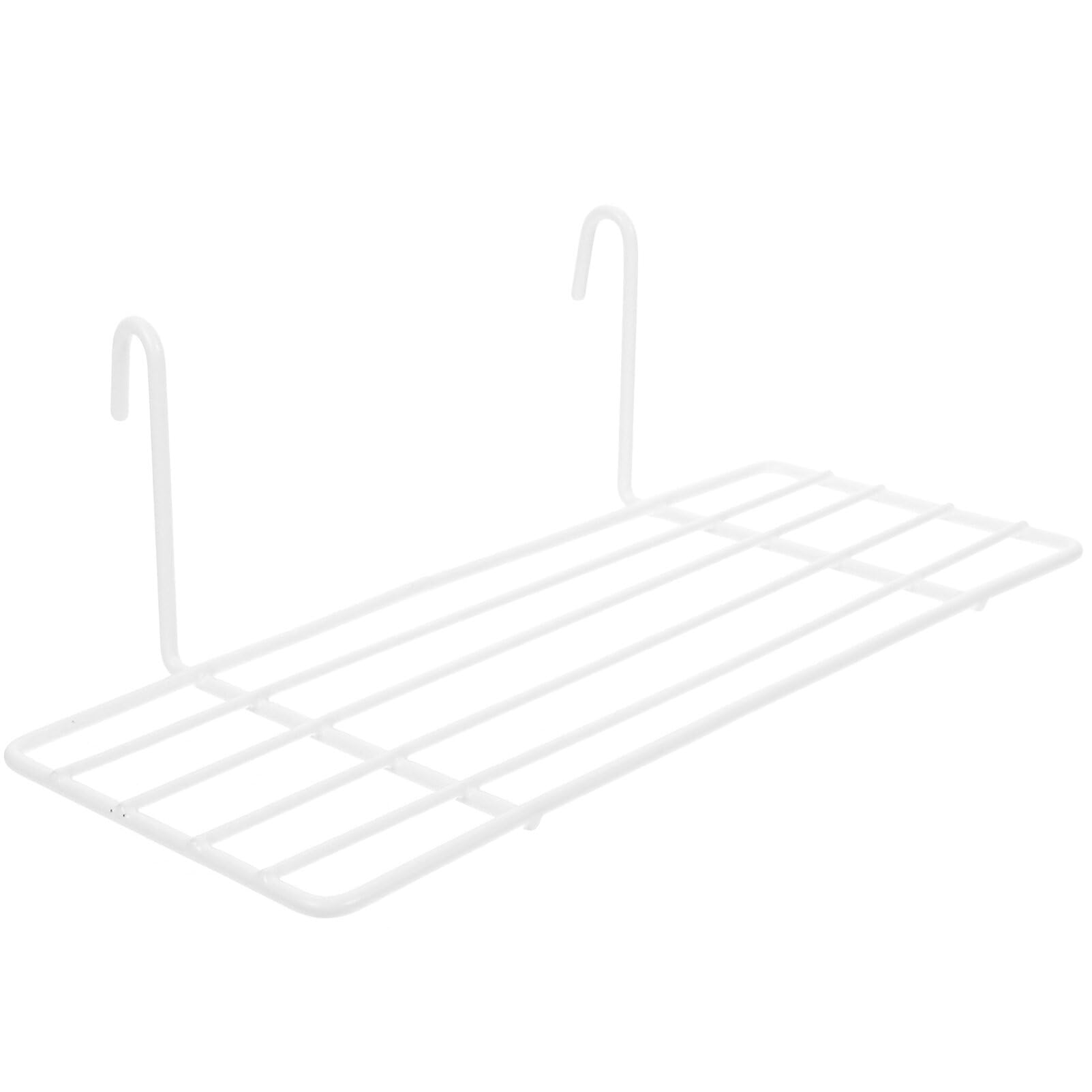 Amazon.com: Hanging Wire Shelf Panel Display 25x10cm Storage Basket ...