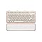 Amazon.com: AZIO Retro Compact Keyboard (Elwood) - Bluetooth Wireless ...