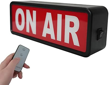 Amazon.com: [Alfoto] ON AIR SIGN LED LIGHT/ #1 Item for (Youtube/Studio ...