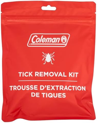 Coleman Tick Removal Kit for Humans – 15-Piece Tick Remover Tool Set ...