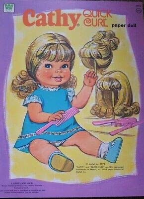 Cathy Quick Curl paper doll: Mattel: Amazon.com: Books