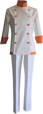 Amazon.com: Shokugeki no Soma Food Wars Takumi Aldini Cosplay Costume ...