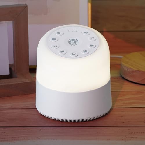 Amazon.com: MRSCOZ White Noise Machine with 32 Soothing Sounds, 9 ...
