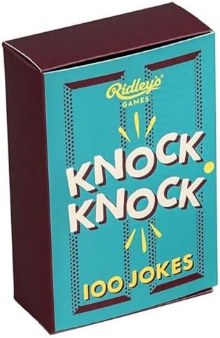 Amazon.com: Ridley’s 100 Knock Knock Joke Cards – Includes 100 Jokes ...