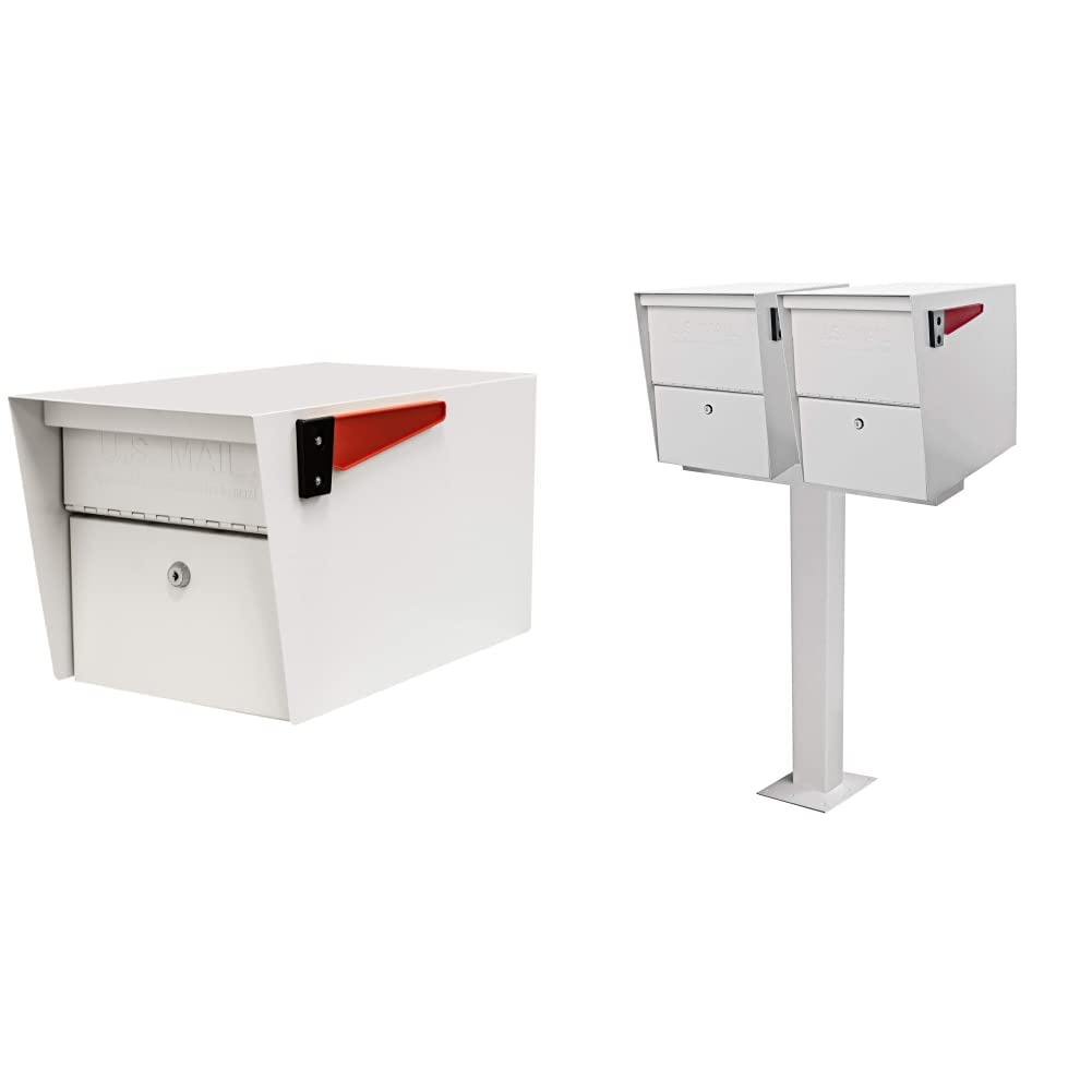 Amazon.com: Mail Boss 7507 Mail Manager Security Mailbox and 7146 Two ...