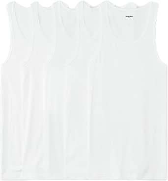 Goodfellow & Co Men's 4+1 Bonus Pack Tank Top at Amazon Men’s Clothing ...