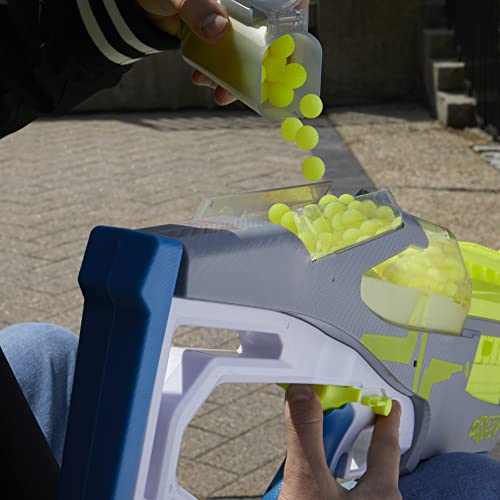 Nerf Hyper Evolve-100 Blaster, 70 Hyper Rounds, Spring-Open Instant ...