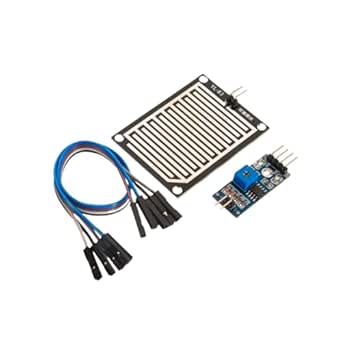 Raindrops Detection sensor modue rain module weather module Humidity ...