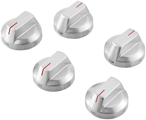 Amazon.com: Upgraded DG94-04167A NX60A6511SS/AA Gas Stove Knobs ...
