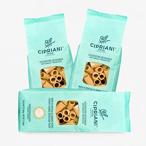 Amazon.com : RIGATONI CIPRIANI - ORGANIC (N° 3 PACKAGES) : Grocery ...