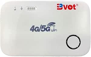 BVOT M88 Wireless Mobile 4G/5G Wi-Fi Modem – White.: Buy Online at Best ...