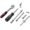 KATAYAMA Red 46 in 1 Pcs Tool Kit for Home Use - Spanner, Socket ...