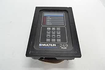 Amazon.com: MULTILIN 269-PLUS-D/O-100P-125VDC MOTOR MANAGEMENT RELAY ...
