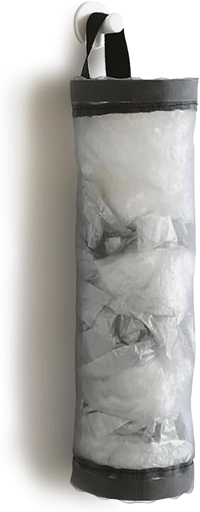 Amazon.com: Plastic Bag Holder, Grocery Bag Holder, Hanging Storage ...