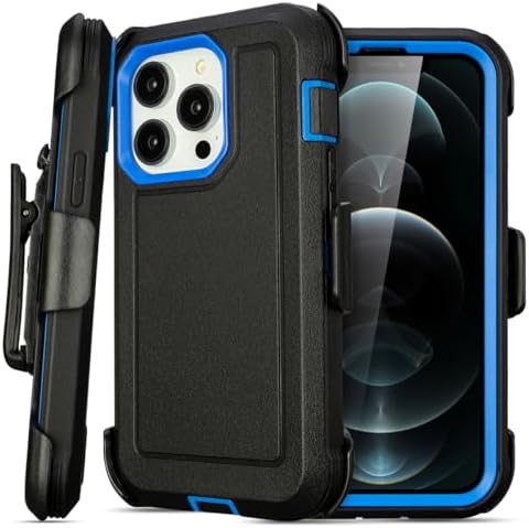 Amazon.com: Yowtrey for iPhone 12 pro max Case with Clip Belt Holster ...