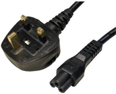 CostMad C5 Cloverleaf Clover Mains PVC Power Lead Leaf Cable Connector ...