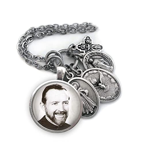 Amazon.com: Blessed Stanley Rother Necklace, Keychain or Clip, Patron ...