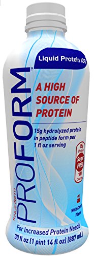 Amazon.com: Proform Liquid Protein 100, Wild Cherry Flavor, 1 bottle ...