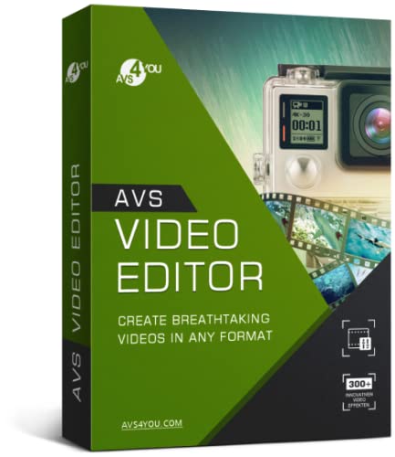 AVS Video Editor Lifetime Unlimited Subscription [DVD] : Amazon.in ...