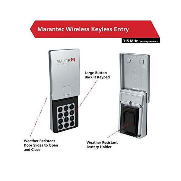 Marantec Wireless Keyless Entry System for Garage - Madcity Garage Doors