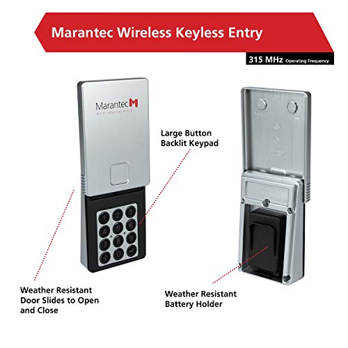 Marantec Wireless Keyless Entry System for Garage - Madcity Garage Doors