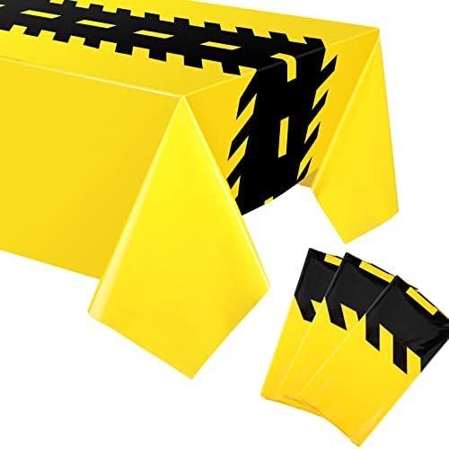 Amazon.com: Remagr 3 Pcs Construction Birthday Party Tablecloth 51 x 71 ...