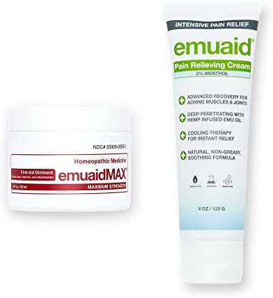 Amazon.com: emuaid EMUAIDMAX Neuropathy Bundle - EMUAIDMAX Maximum ...