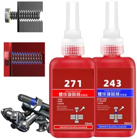 LOCTITE 243 Lock 'N' Seal Fast Acting Thread Lock and Sealant 3ml ...