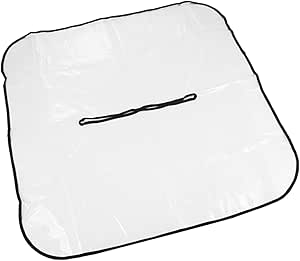 Amazon.com | KOMBIUDA 1pc Transparent Pvc Handbag Rain Cover Handbag ...