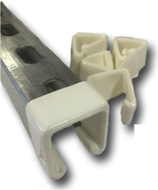 Amazon.com: Generic Plastic Safety Open End Caps for Unistrut Channel 1 ...