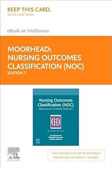 Nursing Outcomes Classification (NOC) - Elsevier eBook on VitalSource ...
