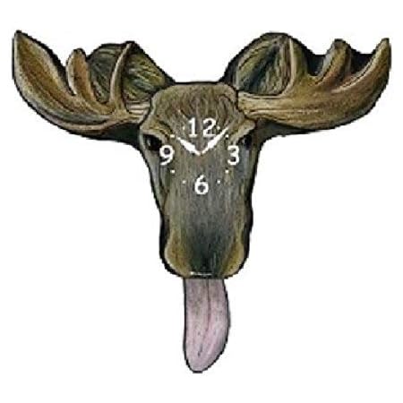Amazon.com: Moose Pendulum Wall Clock : Home & Kitchen