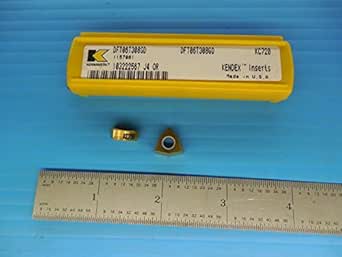 2PCS KENNAMETAL DFT06T308GD KC720 KENDEX Carbide Inserts Machine Shop ...